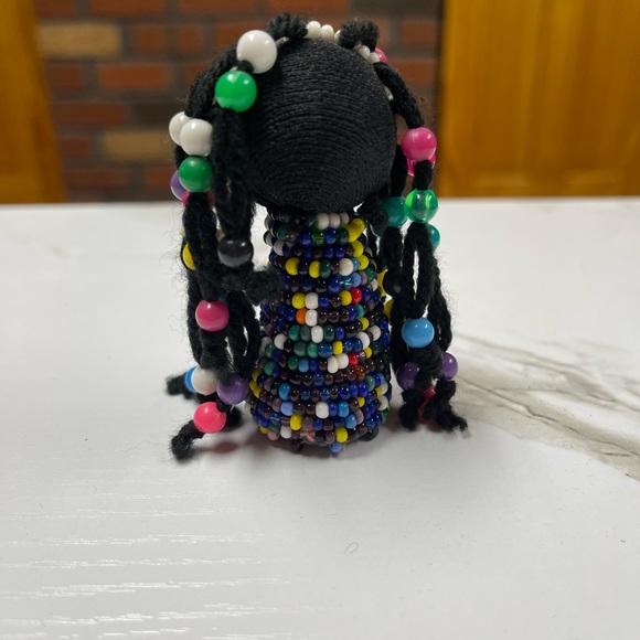 Accents | Vintage Ndebele Tribal South African Beaded Ceremonial Doll ...